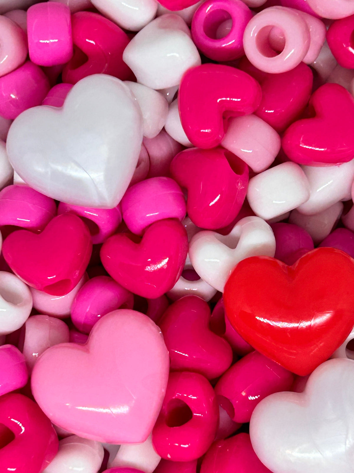 Valentine's Day Heart Bracelet and Necklace Bead Kit | Madison Beads