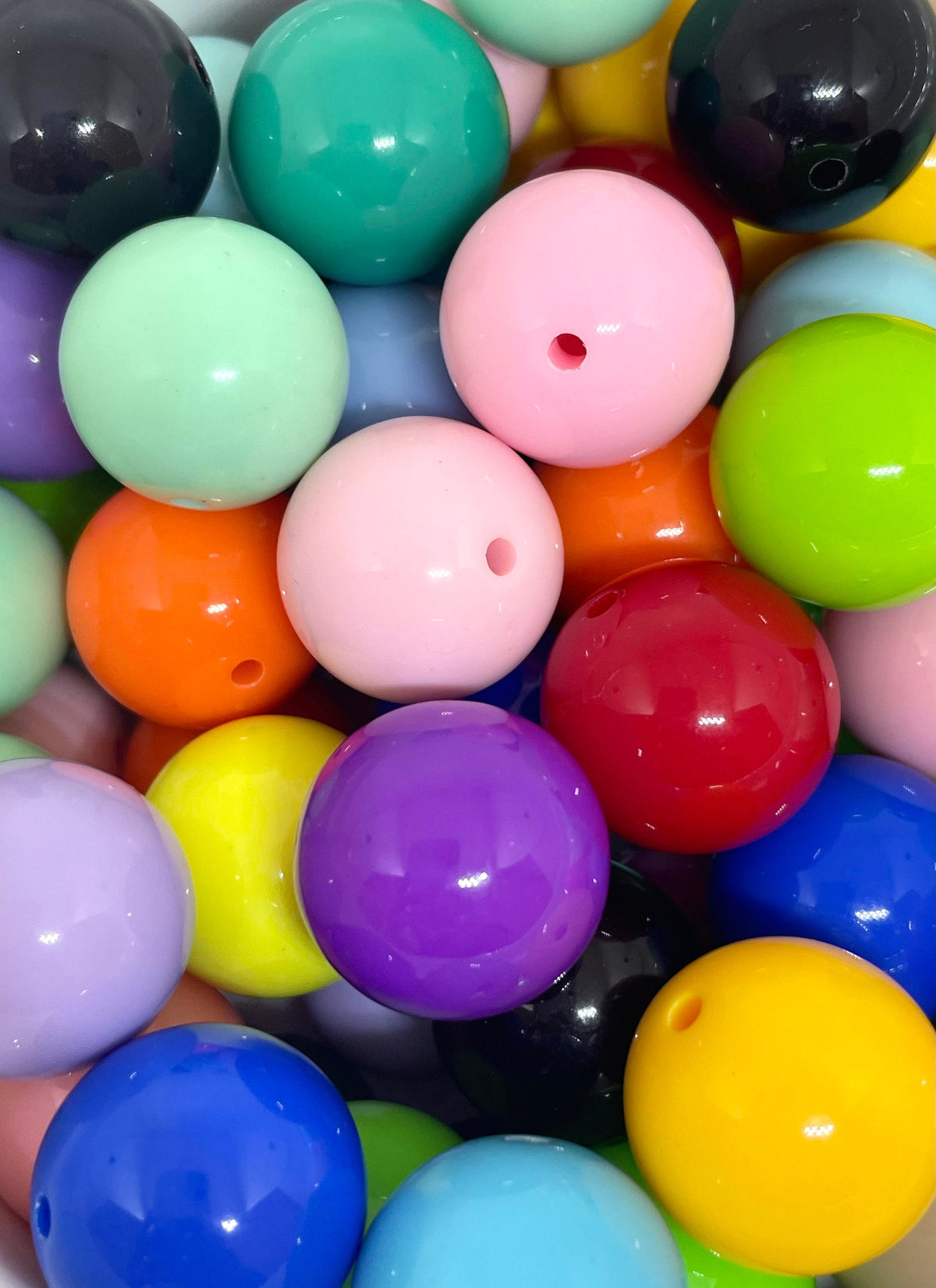 20mm Chunky Bubblegum Bead Set | Madison Beads