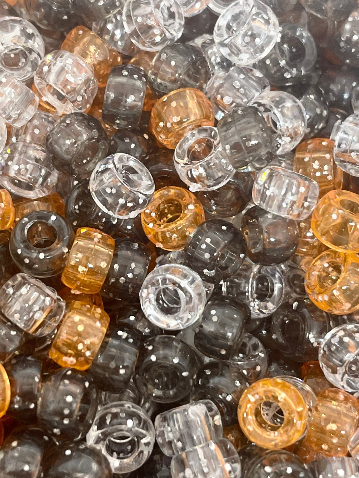 Mini Halloween Barrel Beads for Jewelry, Gothic Beads, Spooky Beads, H ...