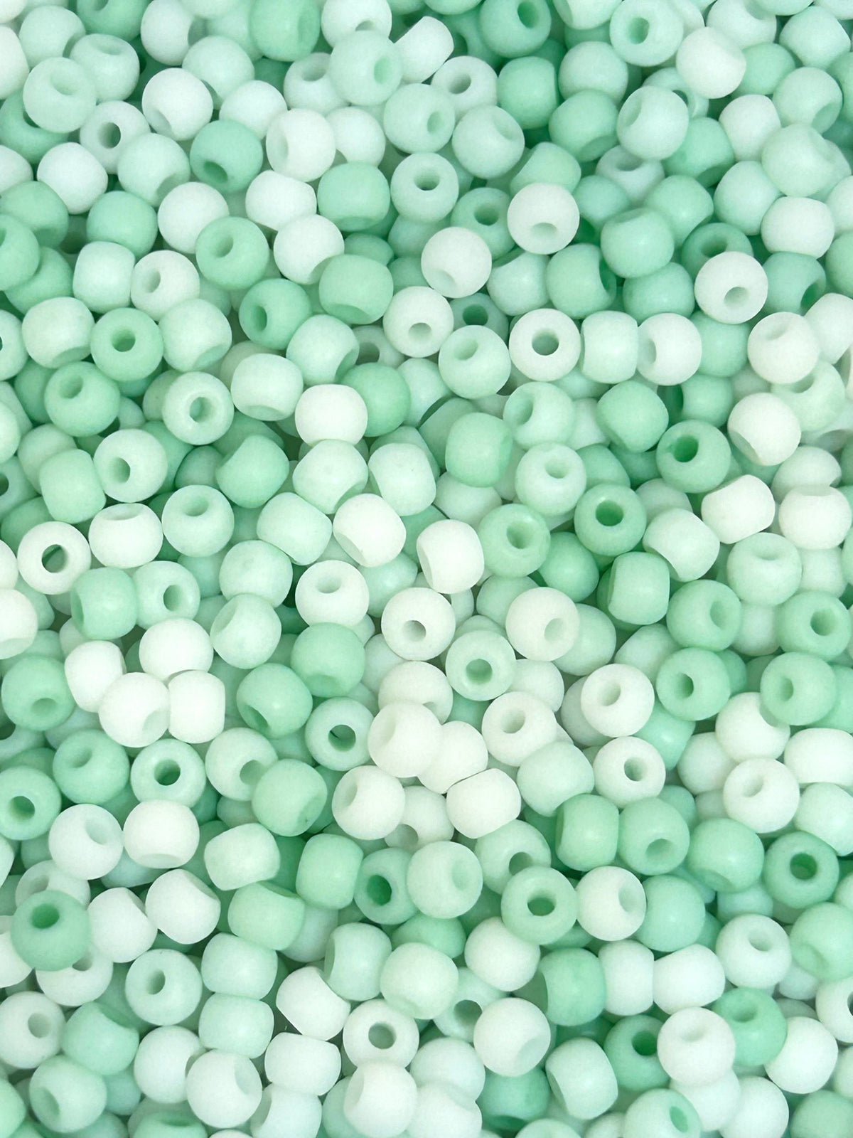 Mint Seed Bead Mix - 4mm Assortment | Madison Beads